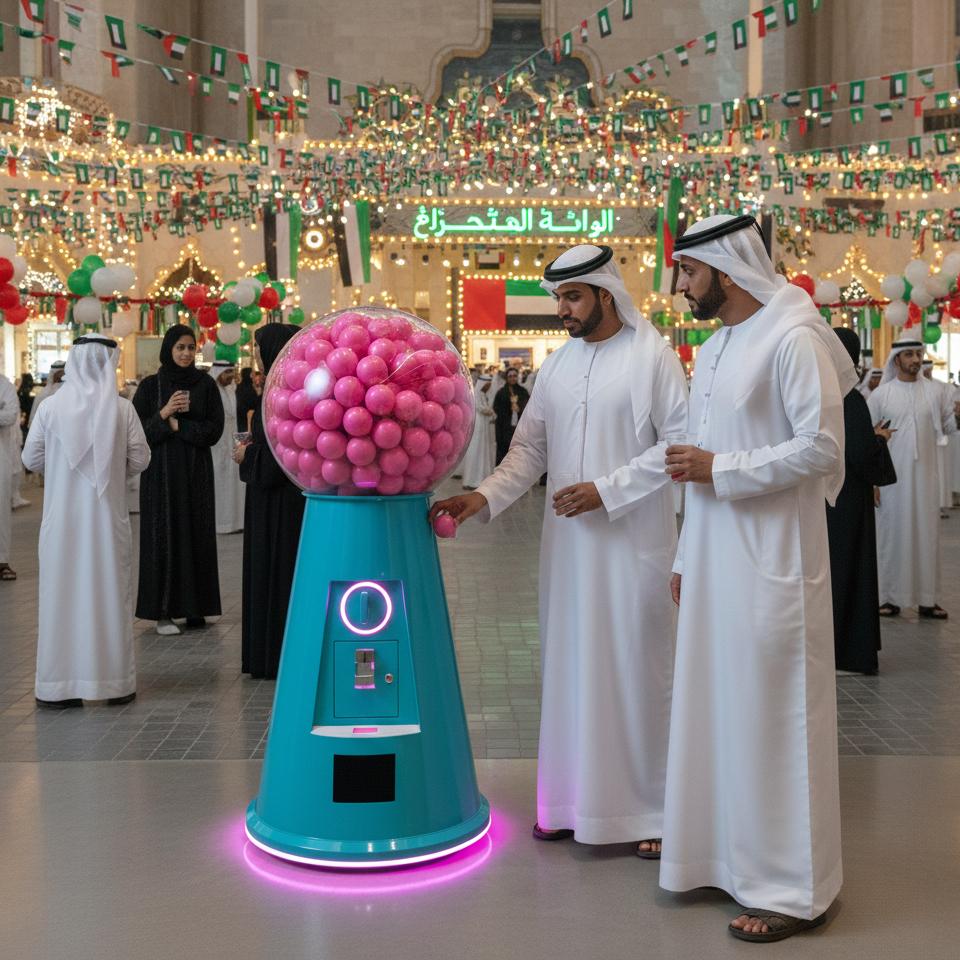 Gumball Machine Rental Dubai: Interactive Fun for Brand Activation