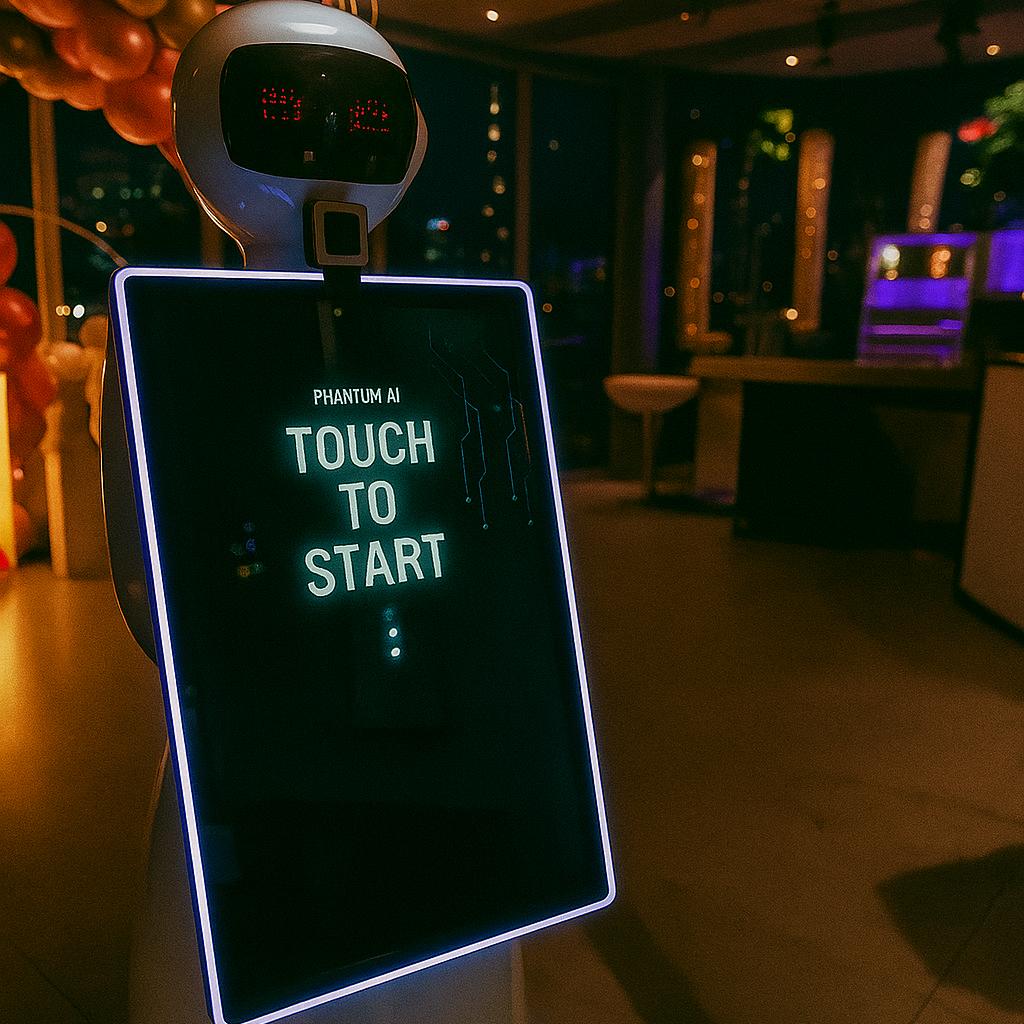 AI Robot Photo Booth Rental Dubai | Corporate & Exhibition Events