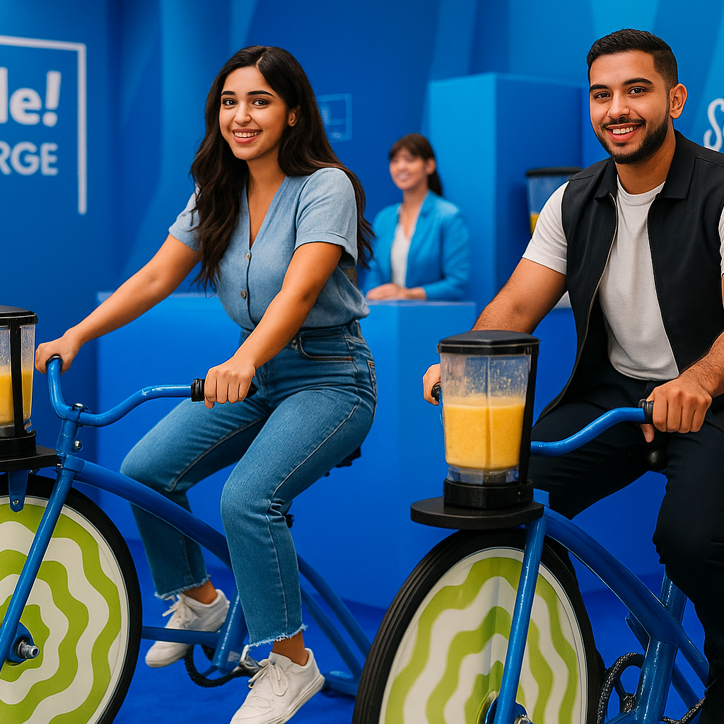 Smoothie Bikes | MIRROR BOOTH EVENT SERVICES L.L.C